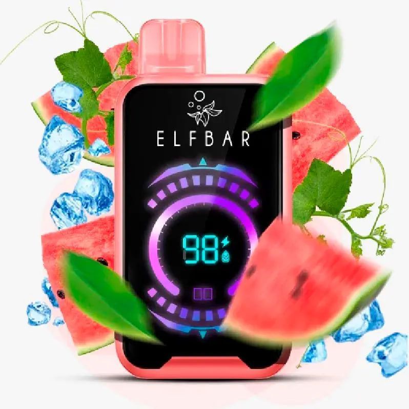 Купити Elf Bar FS18000 Touch Watermelon Ice (Кавун Лід) 1235 в інтернет ...